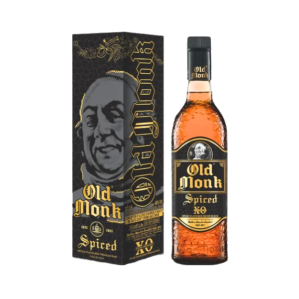 Old Monk XO Spiced Rum | Premium Indian Rum | Hedonne